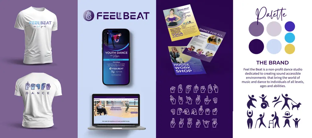 Dance Studio Brand Refresh: Modernizing Feel the Beat