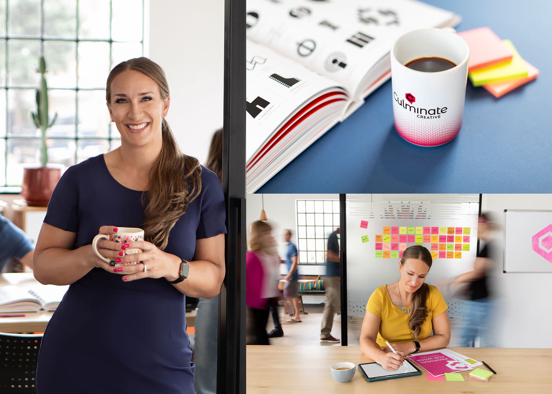 Culminate Creative: Brand Photos With Coffee & Color